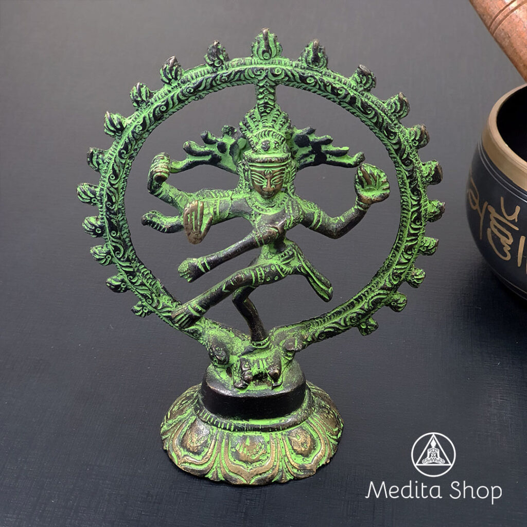 Estatueta Shiva Nataraja Bronze - Medita Shop
