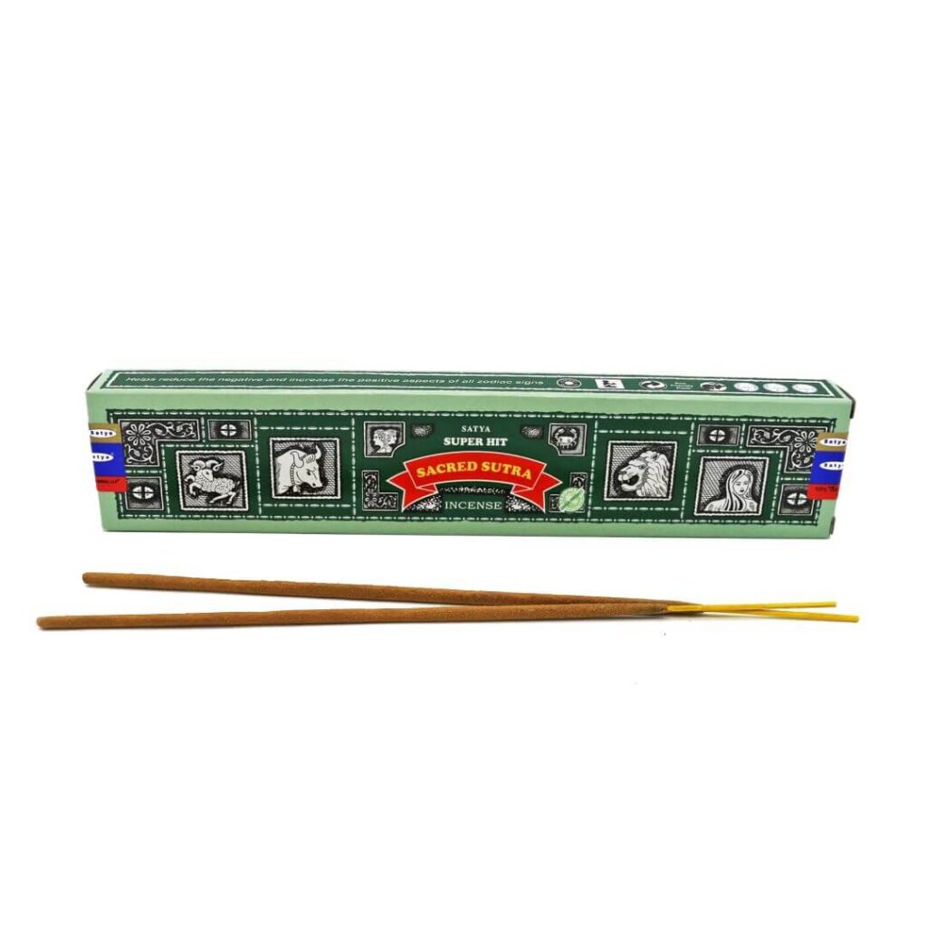 Incenso Satya Super Hit Sacred Sutra - Medita Shop